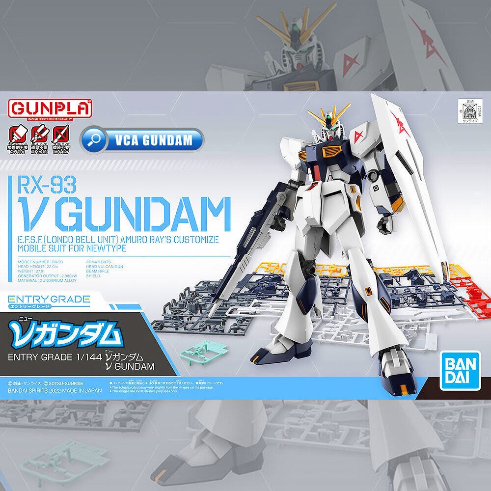 EG GUNDAM NU 1/144 | GUNPLA BANDAI MODEL KIT GUNDAM | MODELOS DE GUNDAM